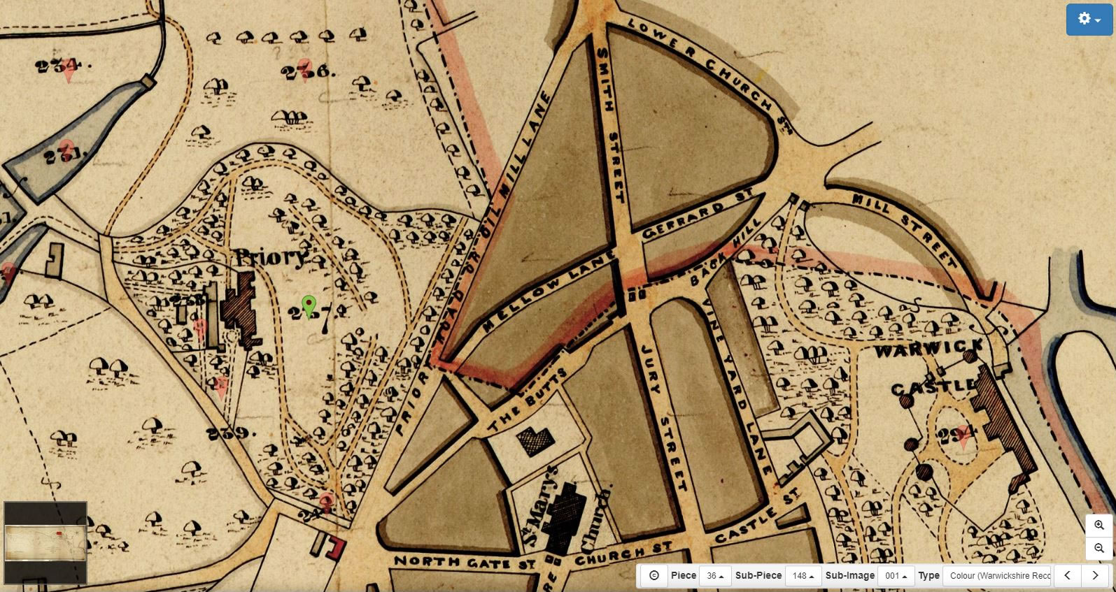 The GENES Blog: TheGenealogist adds colour tithe maps for Warwickshire
