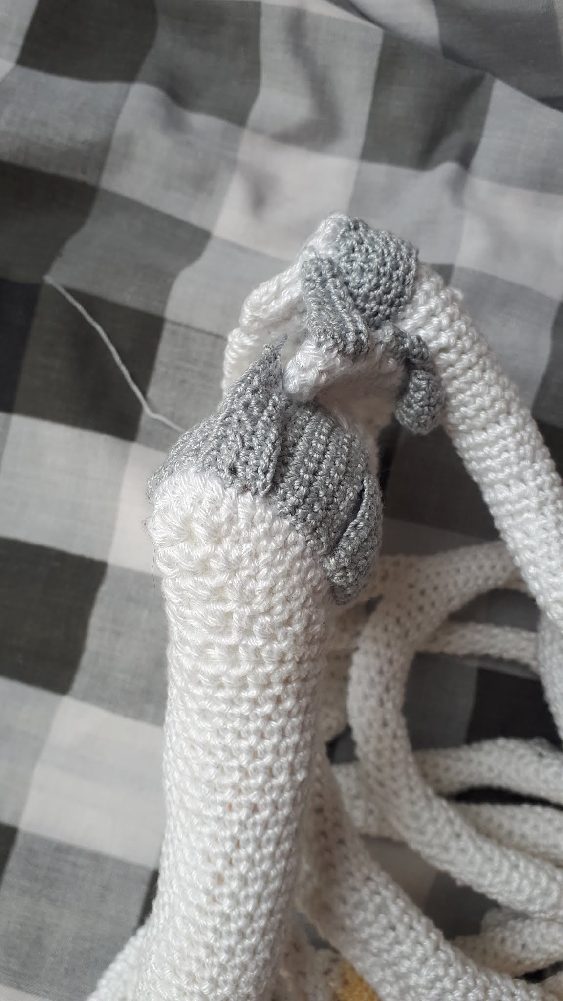 Adventures into Anatomical Crochet: Shoulder assembly