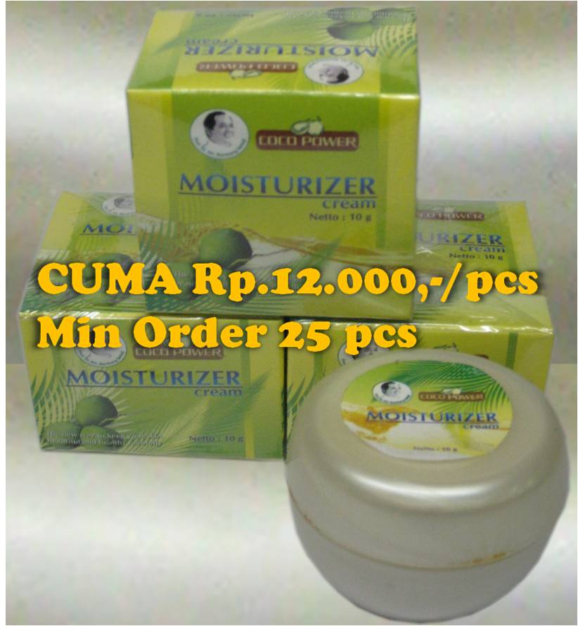 Coco Power Product: Moisturizer Cream | Solusi Sehat dan Cantik