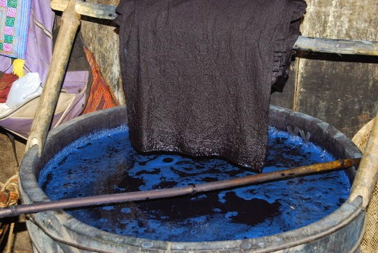 Somewhere Only... Know...: Indigo dye (7 - Design for Ethical)