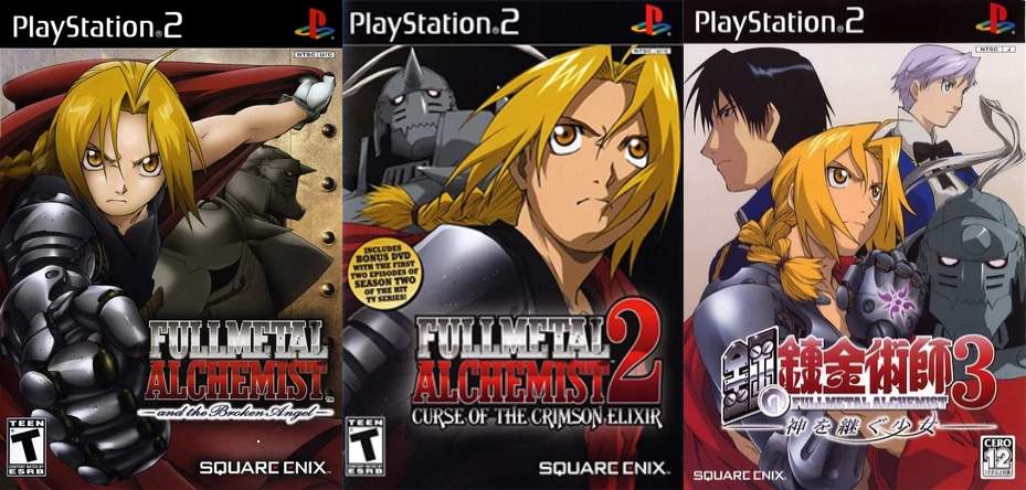 REVIEW: Fullmetal Alchemist Trilogy for PS2