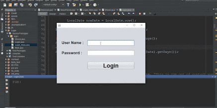 Java Login Example - NetBeans and MySQL