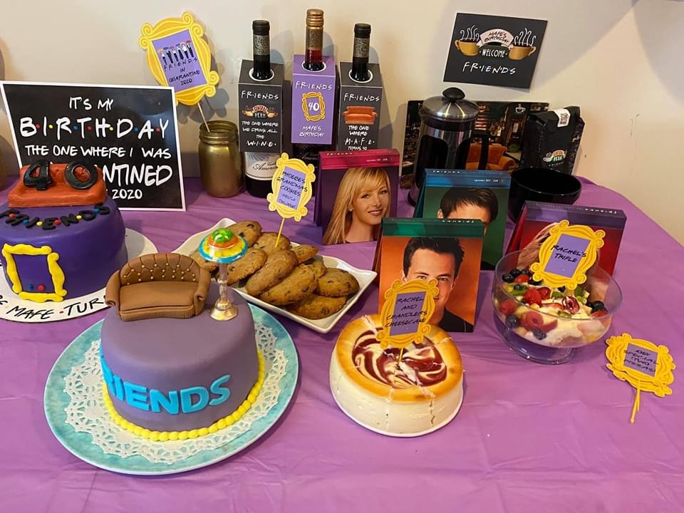 MaMa Tinas Style: Friends TV Show Party