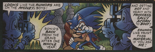 Hedgehogs Can't Swim: Sonic the Hedgehog: Issue 130