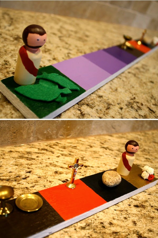 Moving Jesus Along a Holy Week Path: An Activity for Kids ~ Catholic ...