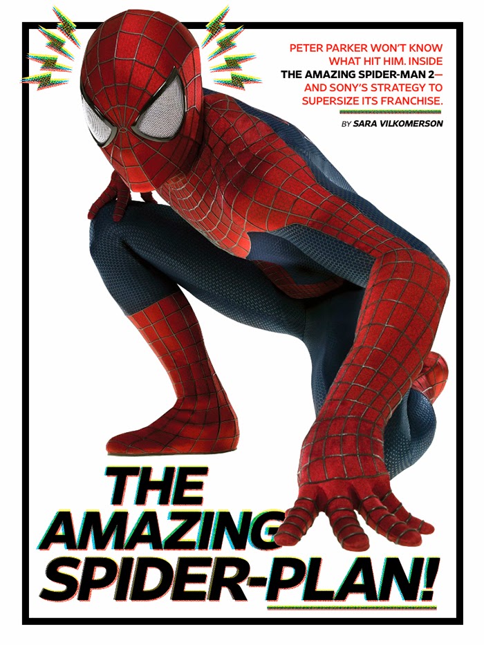 Spider-Man & Etc: Páginas de The Amazing Spider-Man 2 da revista ...