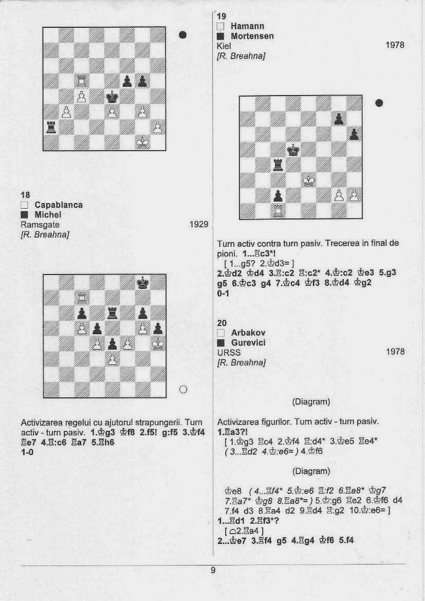 SAH CU ORIZONT 64: Prezentarea unei metode de abordare a finalurilor de ...