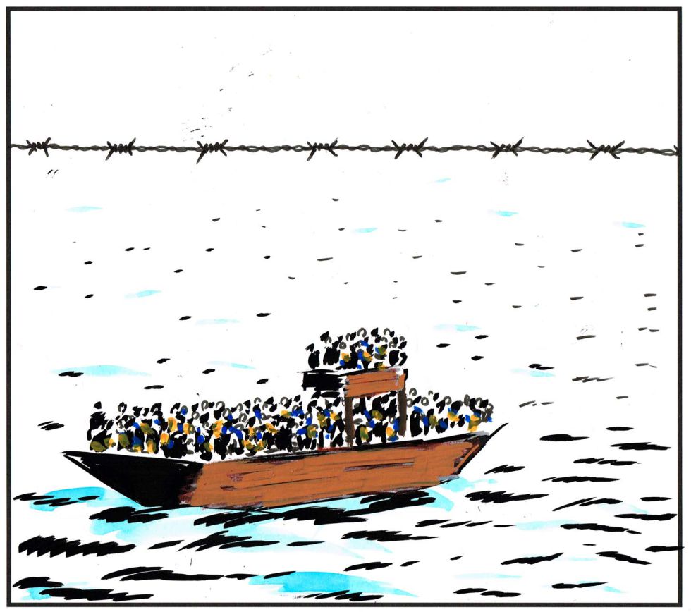 LA MIGRACIÓN EN VIÑETAS. EL ROTO