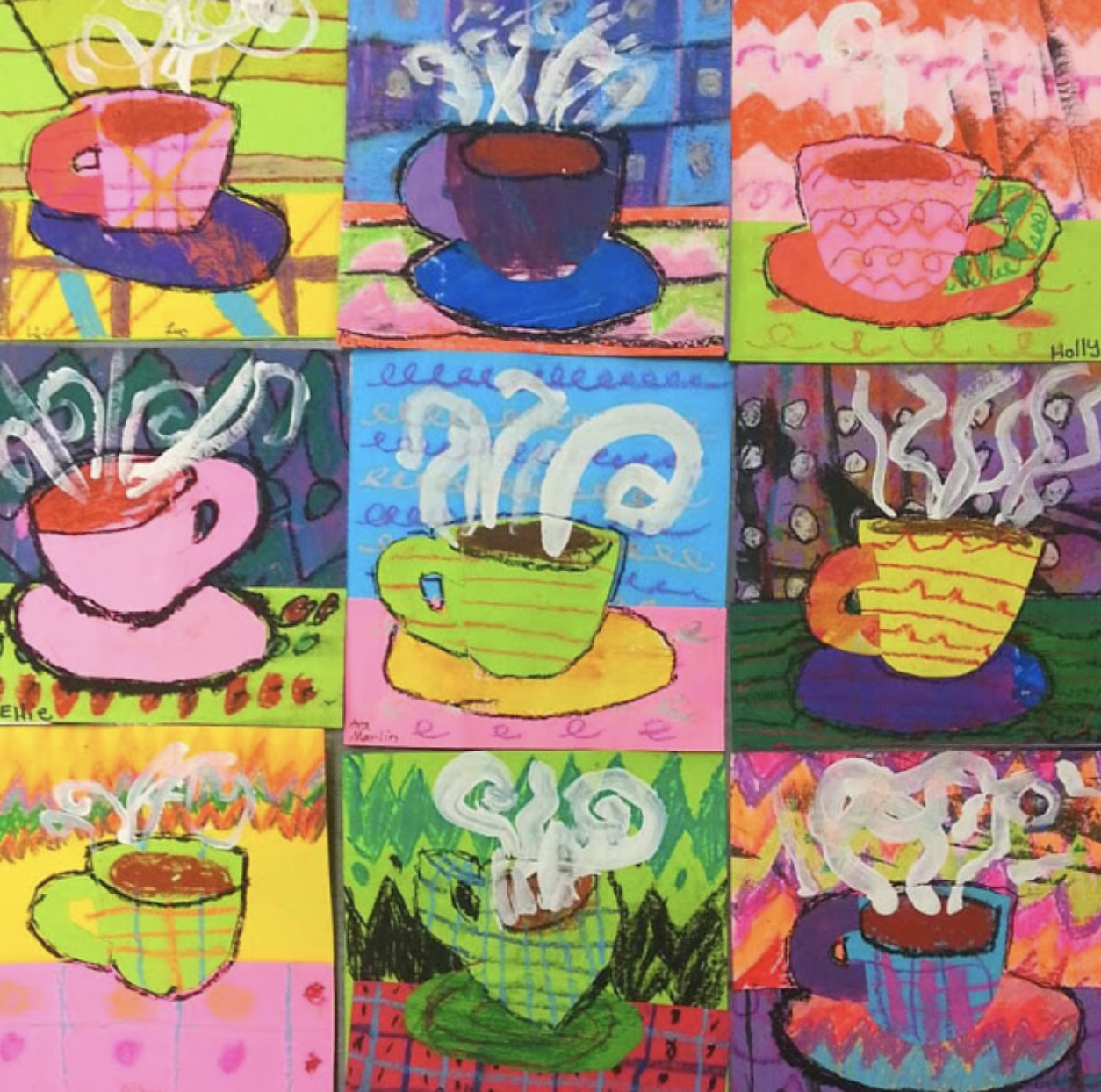 Cassie Stephens: In the Art Room: Top Ten Favorite Winter Art Lessons!