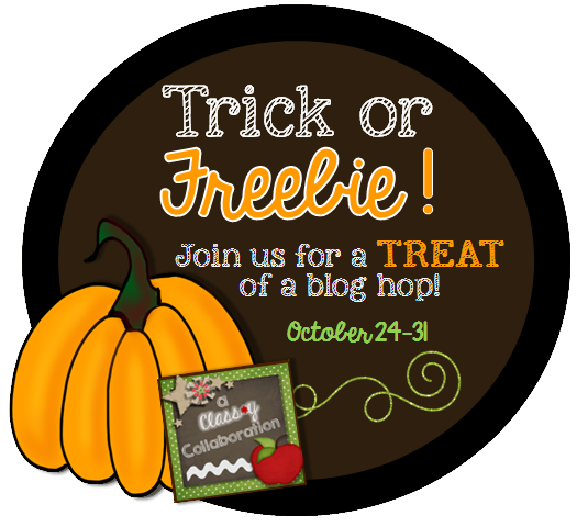 Teaching with a Touch of Twang: Trick or FREEBIE: A Treat of a Blog Hop!