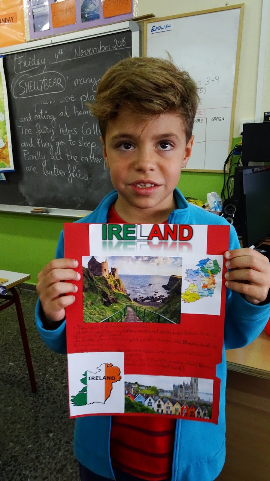 I love English !!!: Ireland Projects