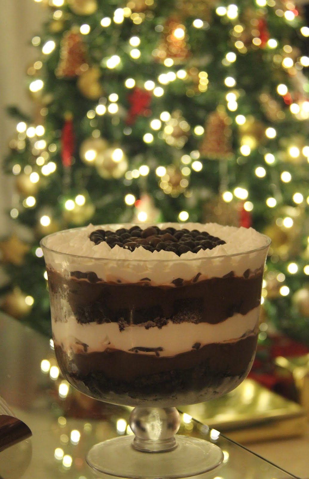 Tickled by Inspirations...: Recipe of the month: Triple Chocolate Trifle