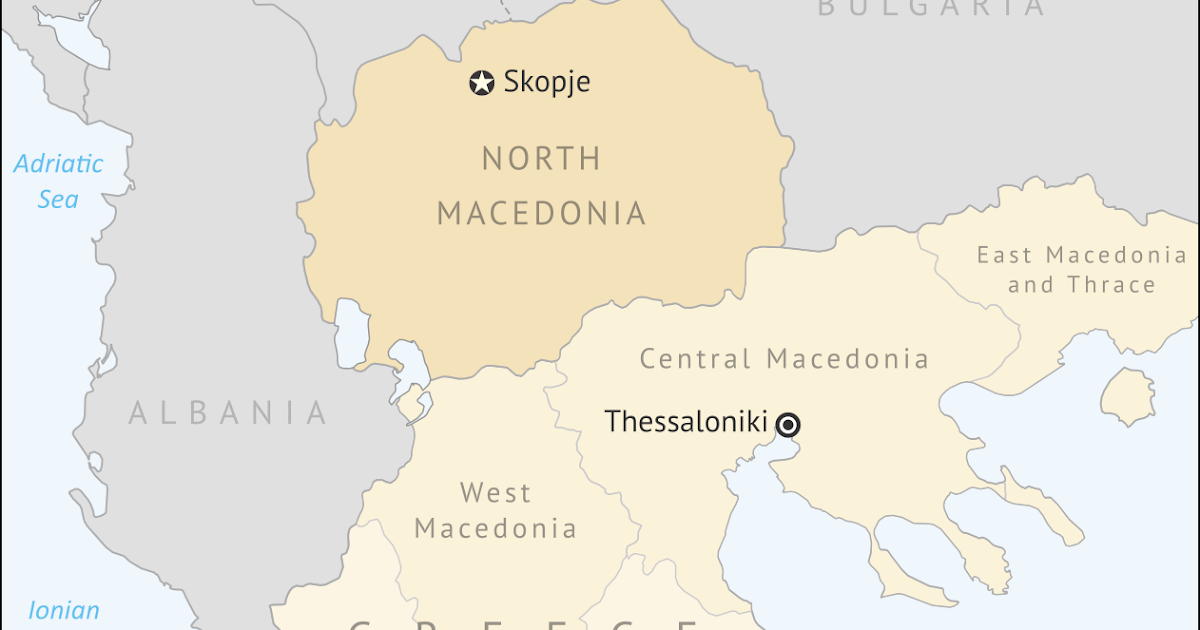 "North Macedonia" Name Change Goes Into Effect - Political Geography Now