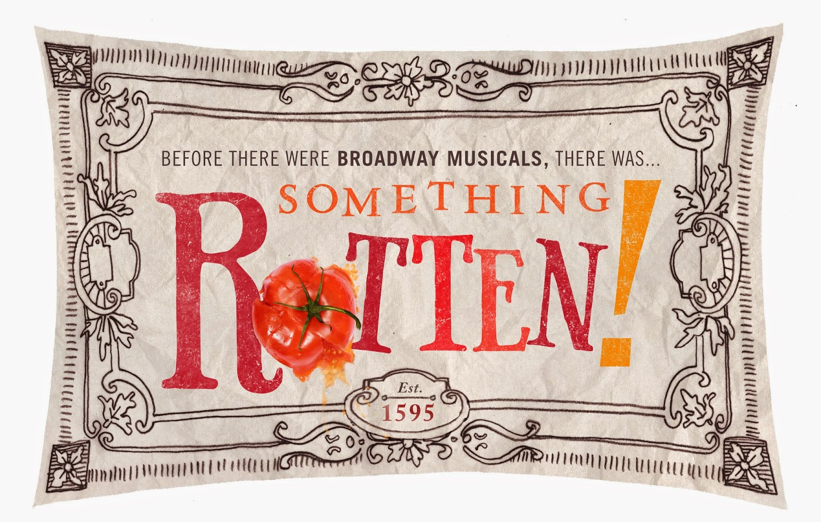JK's TheatreScene: MEDIA MONDAY: Something Rotten! Logo