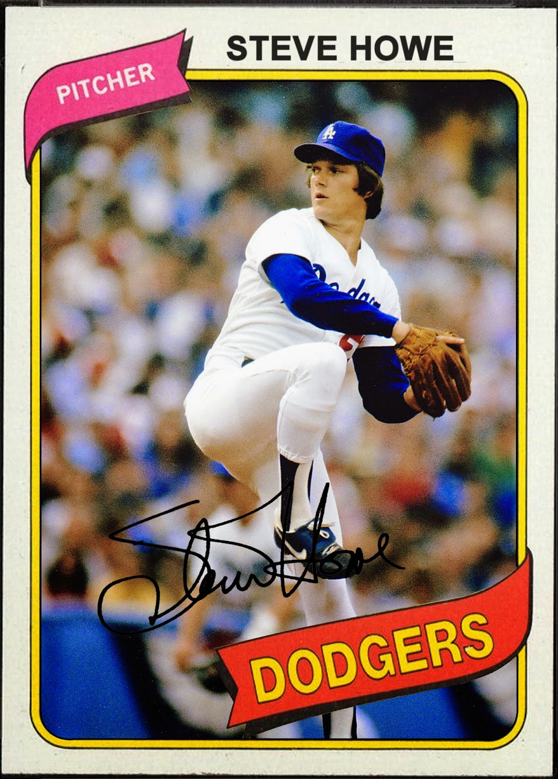 Cards That Never Were: 1980 Topps Steve Howe
