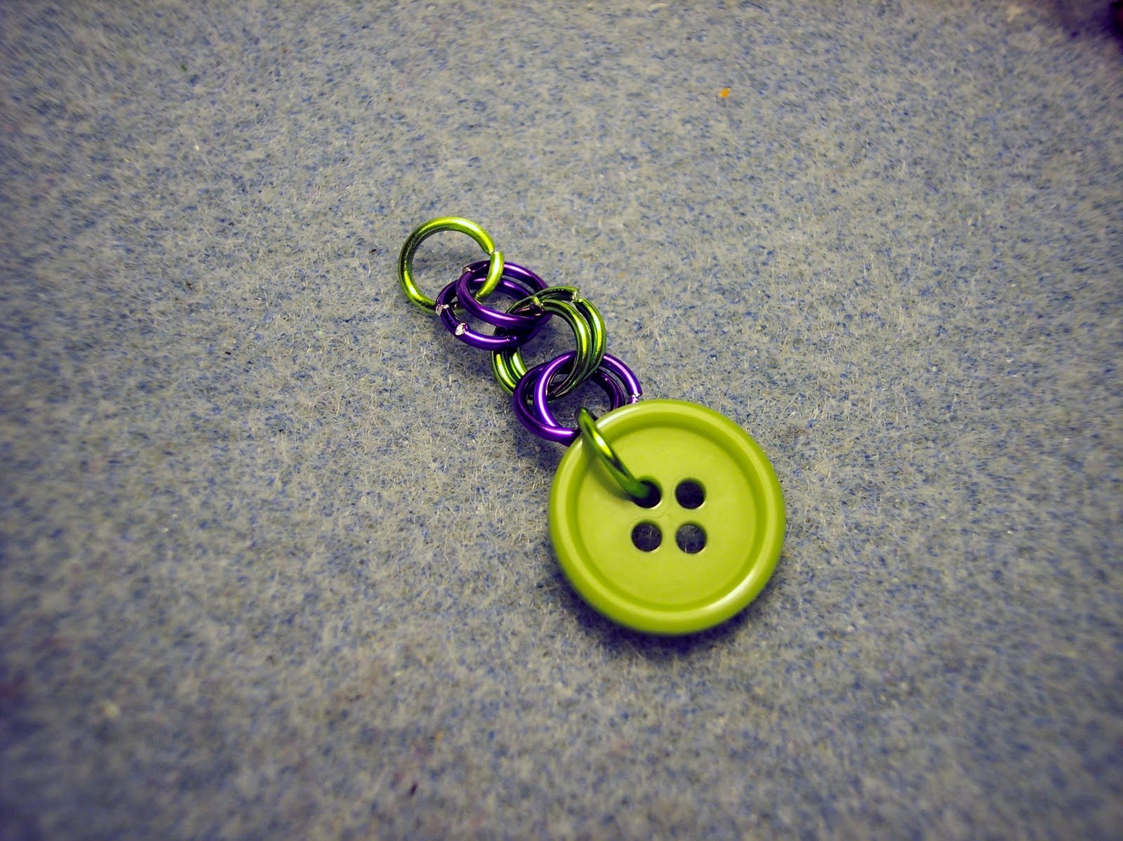 Button Pendant & Button Charm