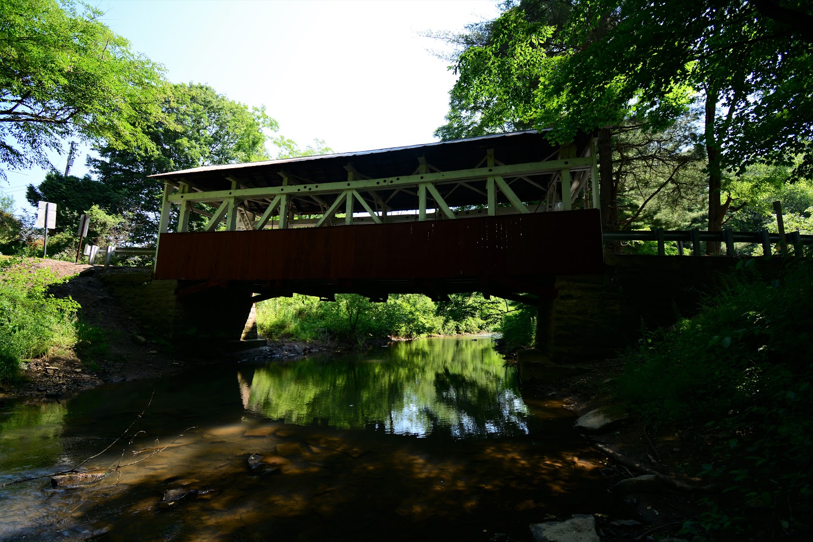 COVERED BRIDGES IN OHIO +: BURKHOLDER/BEECHDALE COVERED BRIDGE ...