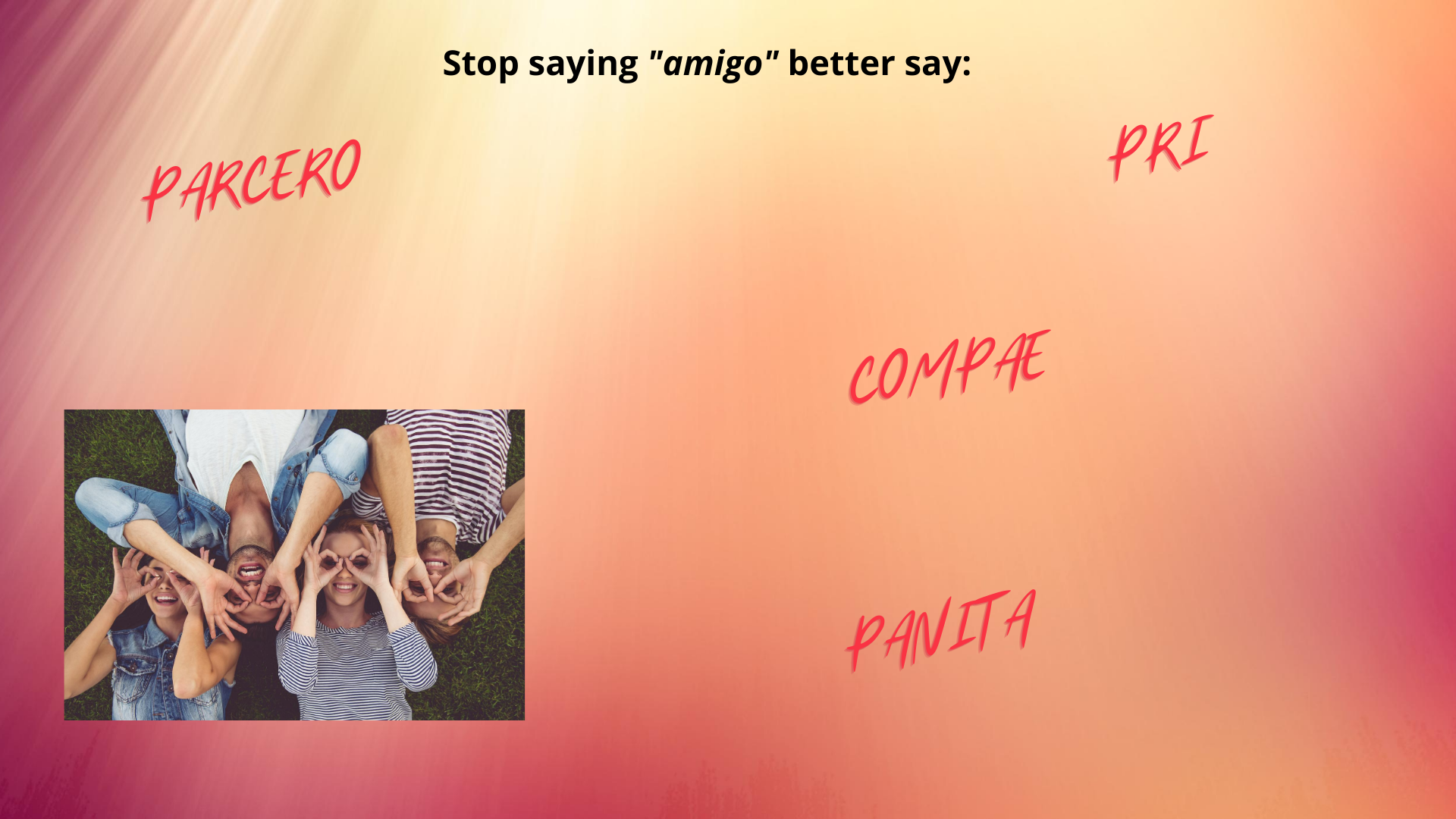 SSClasespañol : Colombianismos Parte 1