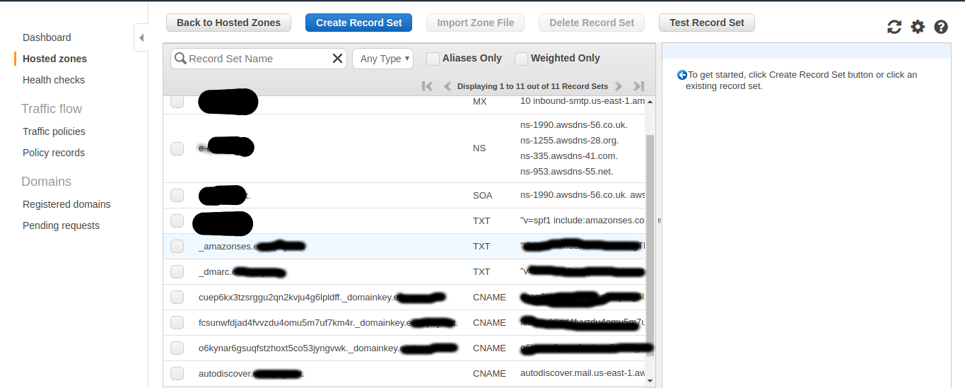Setting up Email Address in AWS - Workmail