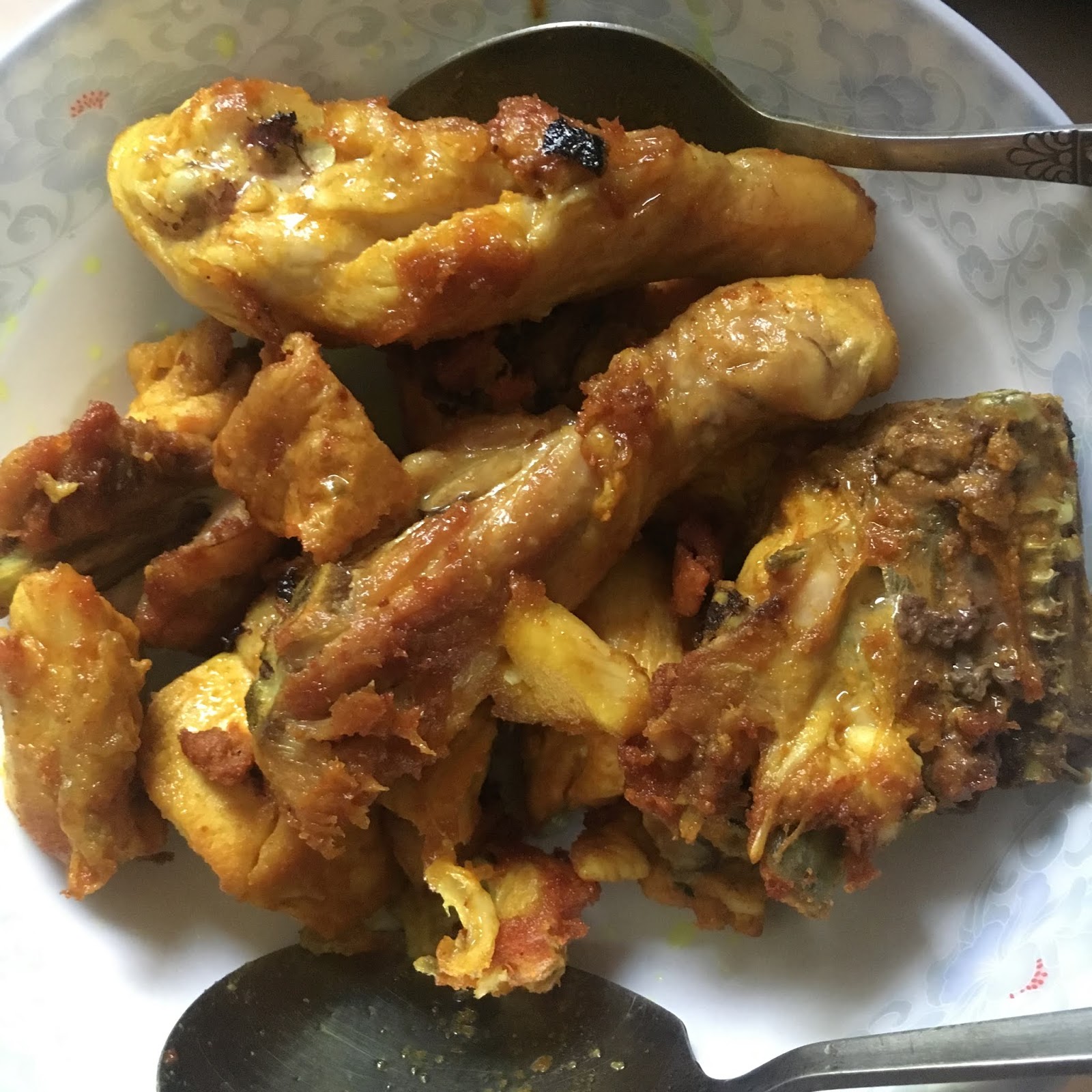 Resepi Masakan : Ayam Masak Bali / Chicken Bali (Curry, lemongrass and ...
