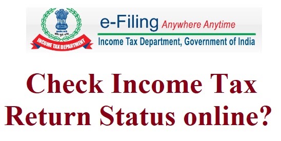 How to check income tax return status online?