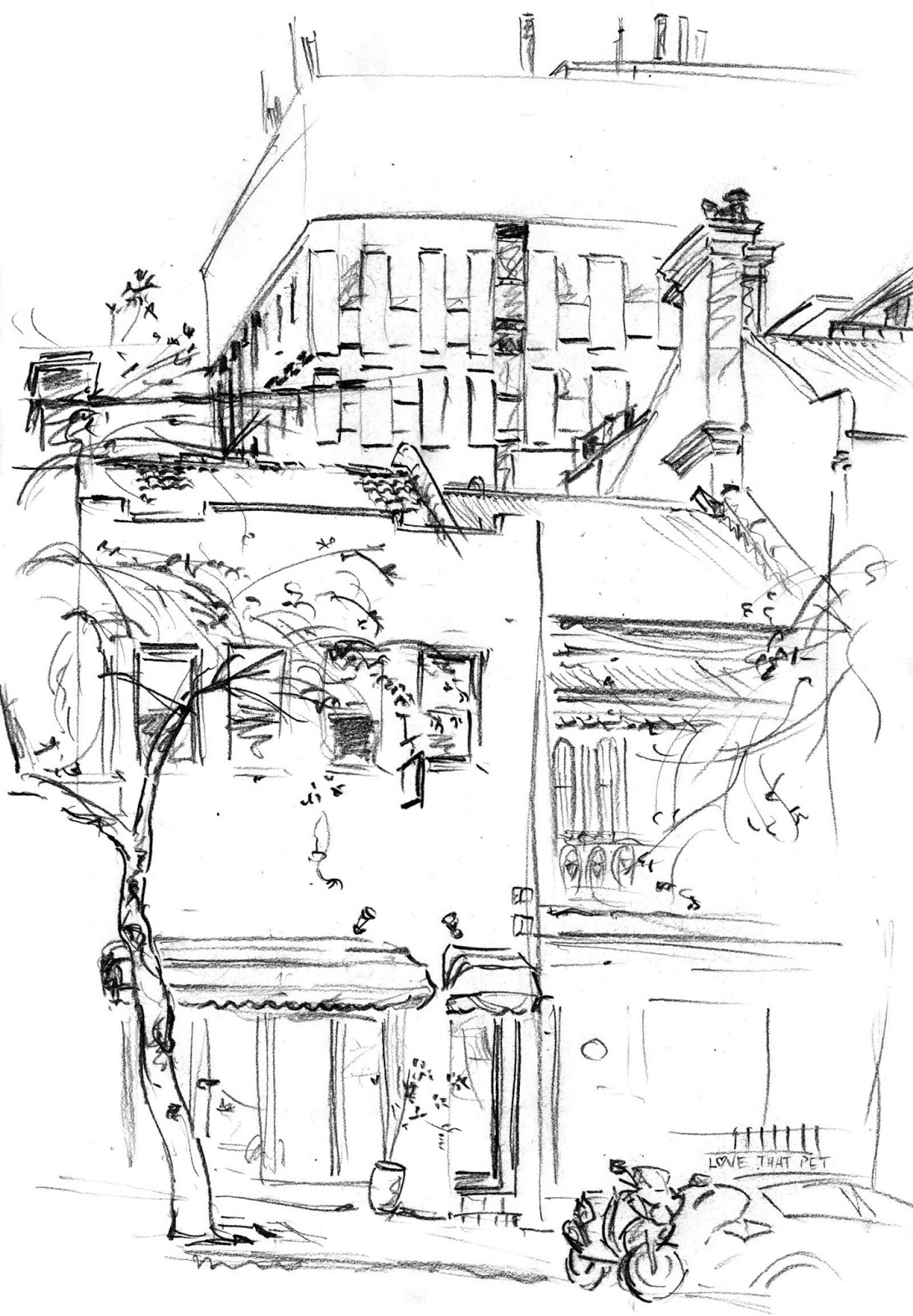 All in the Name of Liberty: 2 street drawings