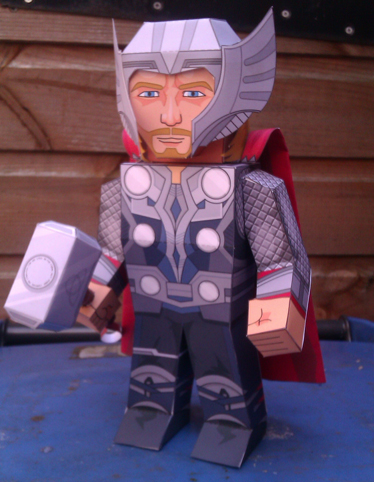 Fashion and Action: Paper Avengers Assemble! - 3 Styles of DIY Paper ...