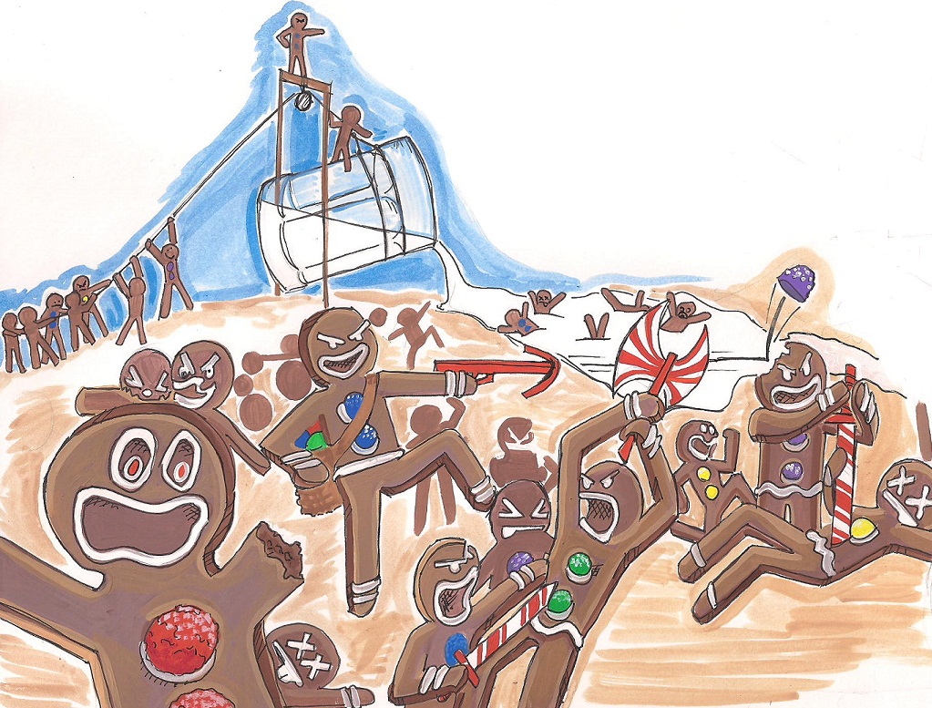 Seize the Absurd: Gingerbread Battle