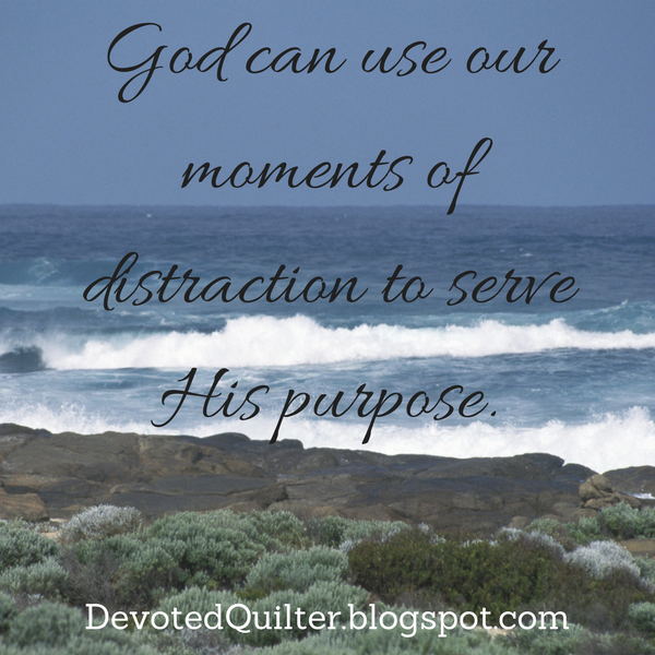 Devoted Quilter: Distracted