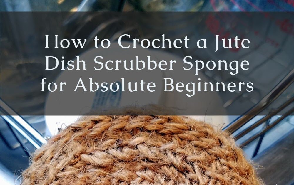 Condo Blues: DIY Plastic Free Pot Scrubber