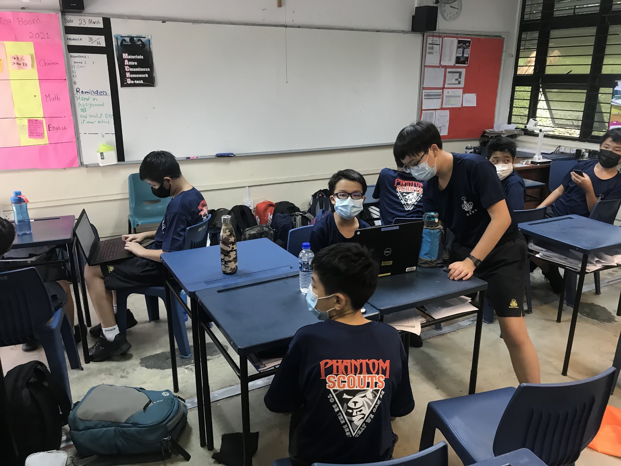 Maris Stella 2516 Phantom Scout Unit: 24 March Wednesday Meeting Photos