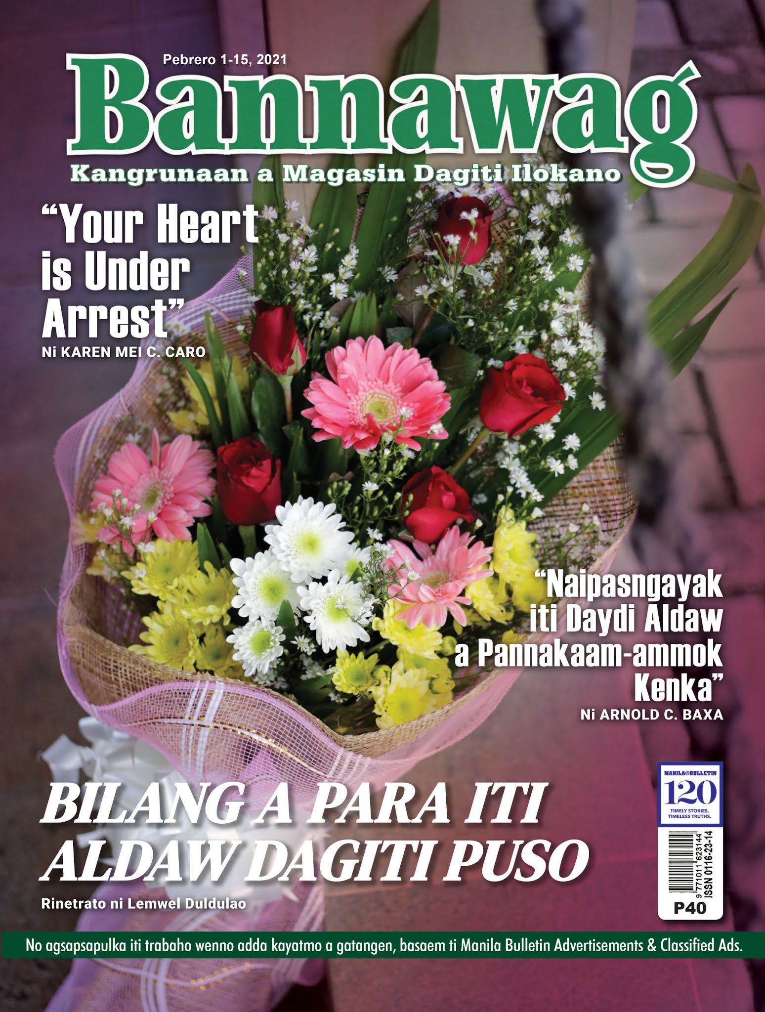 Manipud Kadagiti Editor ti Bannawag: PEBRERO 1-15, 2021 Manipud Kadagiti Editor ti Bannawag: PEBRERO 1-15, 2021