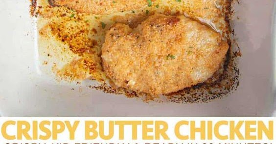 Crispy Butter Chicken - My Kitchen Recipes