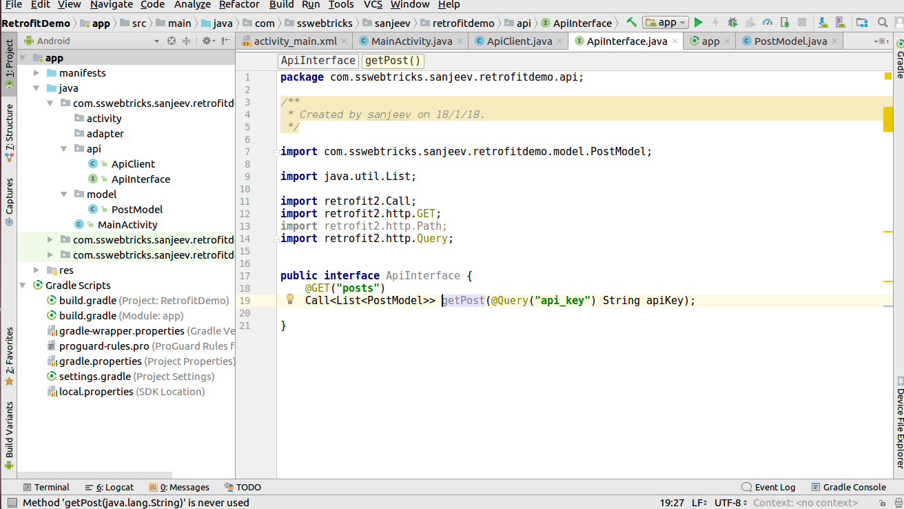 Android Retrofit Complete Tutorial Supercoders Web Development And Design Tutorial For