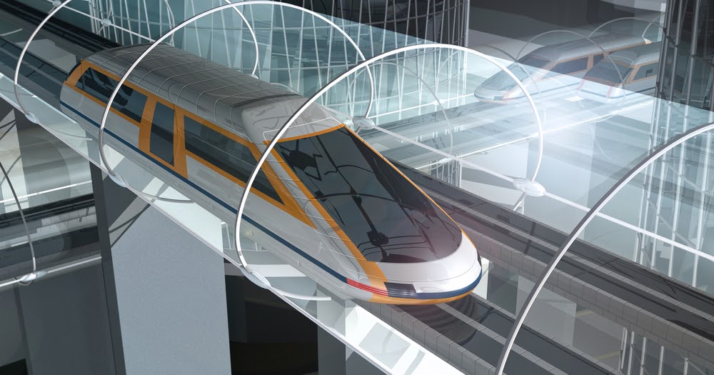 سُپرسونک فلائنگ ٹرین - ہوائی جہاز سے تیزتر ریل گاڑی | Supersonic Flying ...
