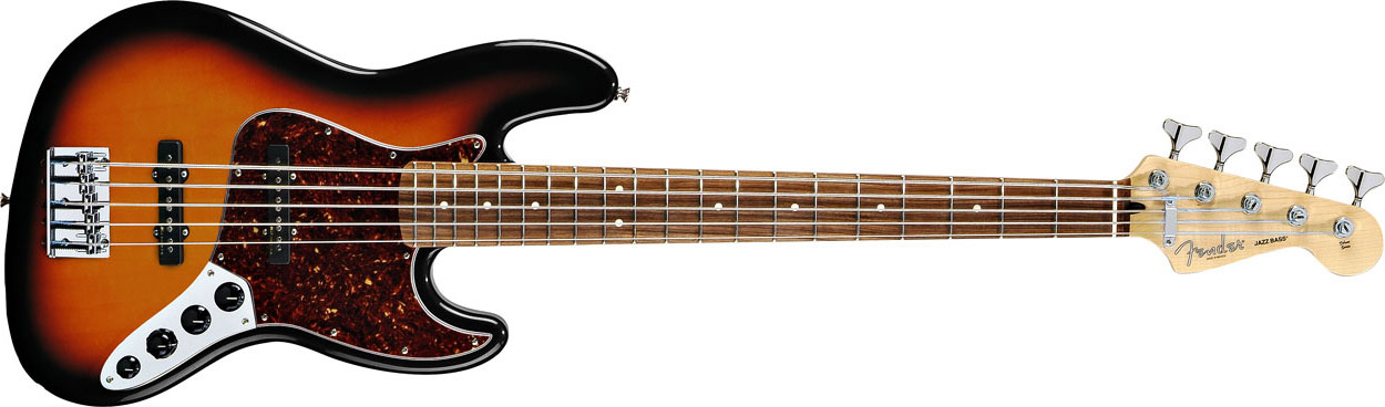 JL Guitar Collection: Fender Deluxe Active Jazz Bass® V (Five String)