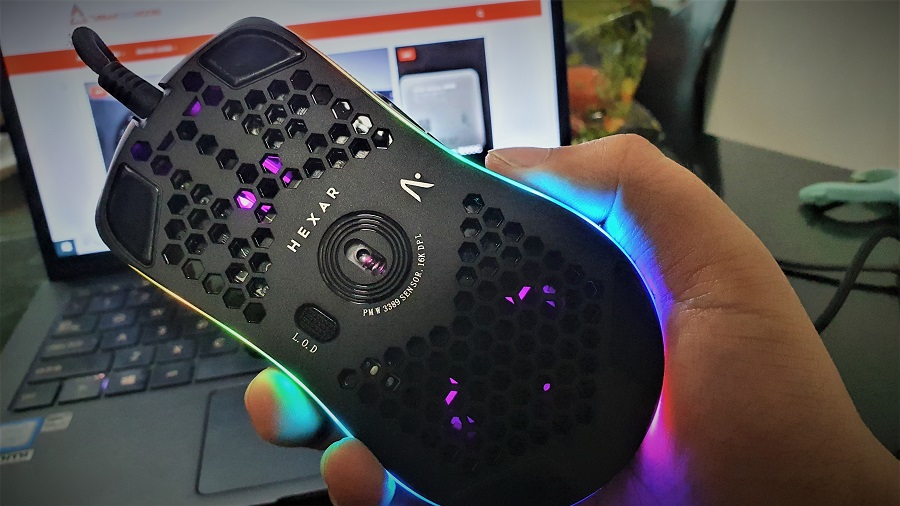 Aftershock Hexar Gaming Mouse Review, Complete with Software