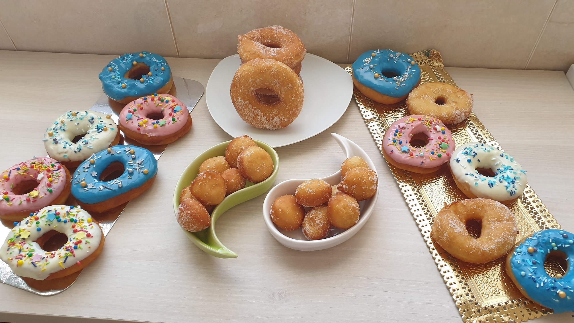 Gastronomic: Donuts - Donas (1 Receta, 3 maneras de presentar)