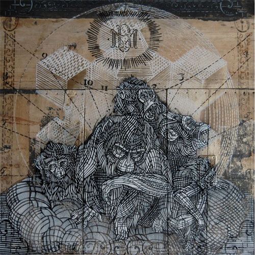 My Owl Barn: Street Art by Monkey Bird