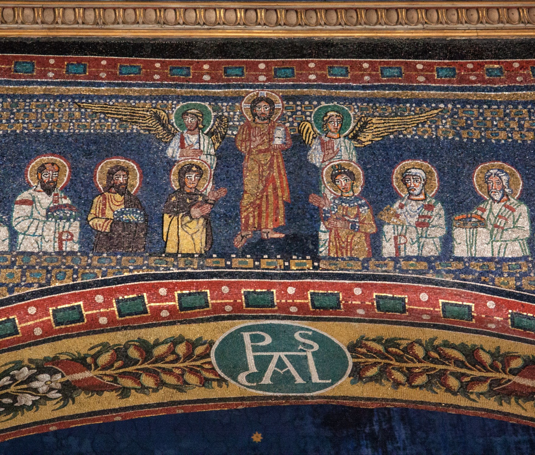 New Liturgical Movement: The Mosaics of the Basilica of St Praxedes