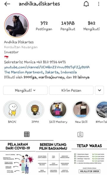 12 Akun Instagram Inspiratif Keren Wajib Follow