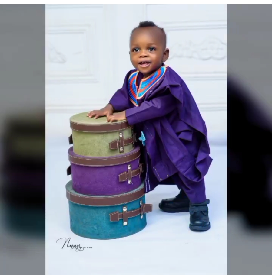 Birthday photos of King Bryan Madu, Sylvester Madu & Ify Ubah's Son
