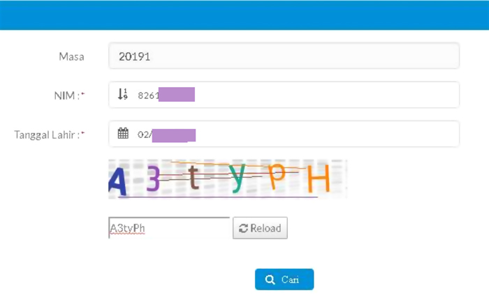 Cara Cetak Kartu Tanda Peserta Ujian (KTPU) Online Universitas Terbuka ...