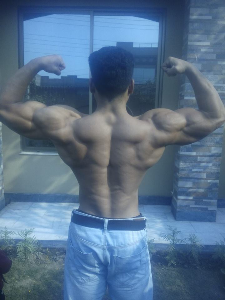 world bodybuilders pictures: pakistani bodybuilder adil