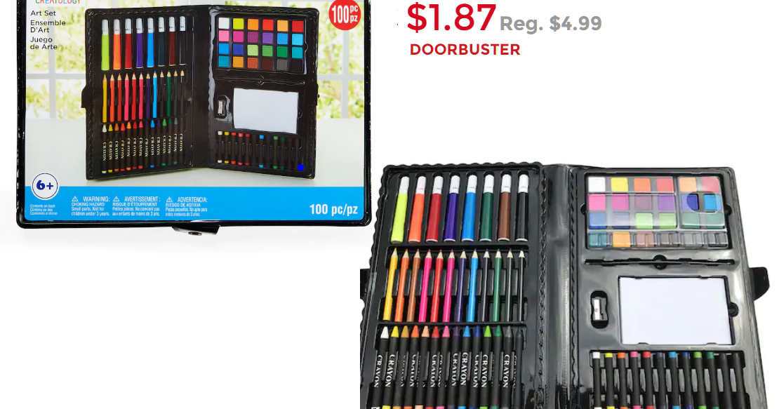 Creatology Kids Art Set Only $1.87 + Free Store Pickup at Michael's ...