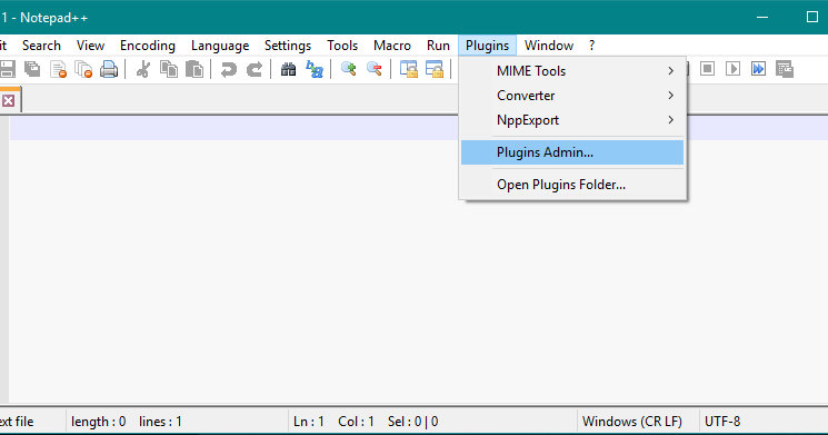 How to install TextFX Plugin to Notepad++ (32 bit)