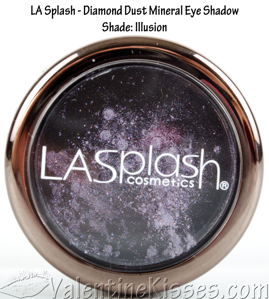 Valentine Kisses: LA Splash Crystallized Glitter, Diamond Dust Mineral ...