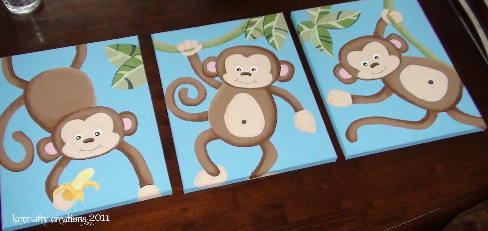 Kerr-afty Creations: Three Little Monkey's