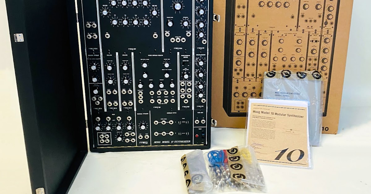 MATRIXSYNTH: Moog Model 10 Modular Synthesizer Reissue
