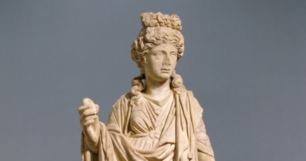 Roman Times: Salus, personification of the security and welfare of the ...